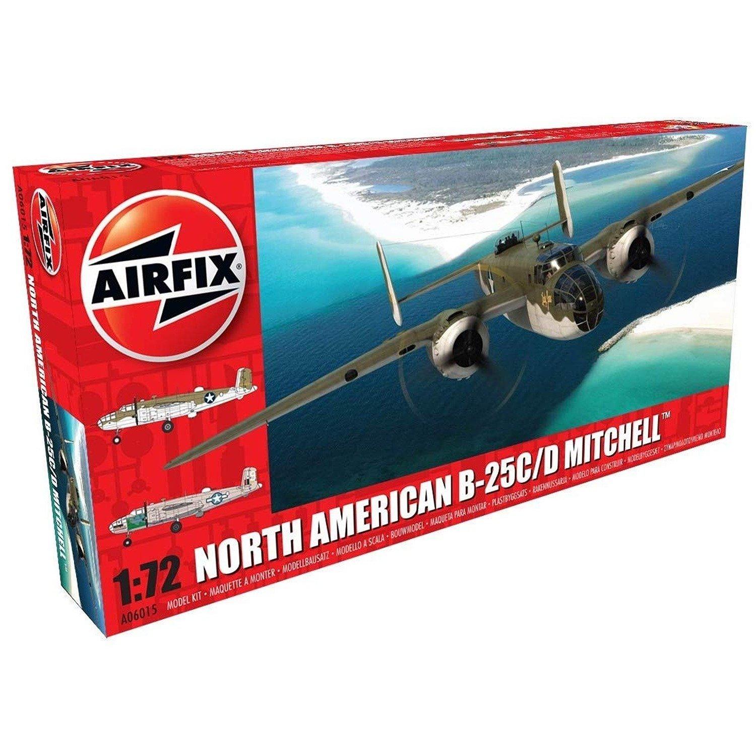 A06015 Other North American B25C/D Mitchell 1:72 Model Kit - Life in ...
