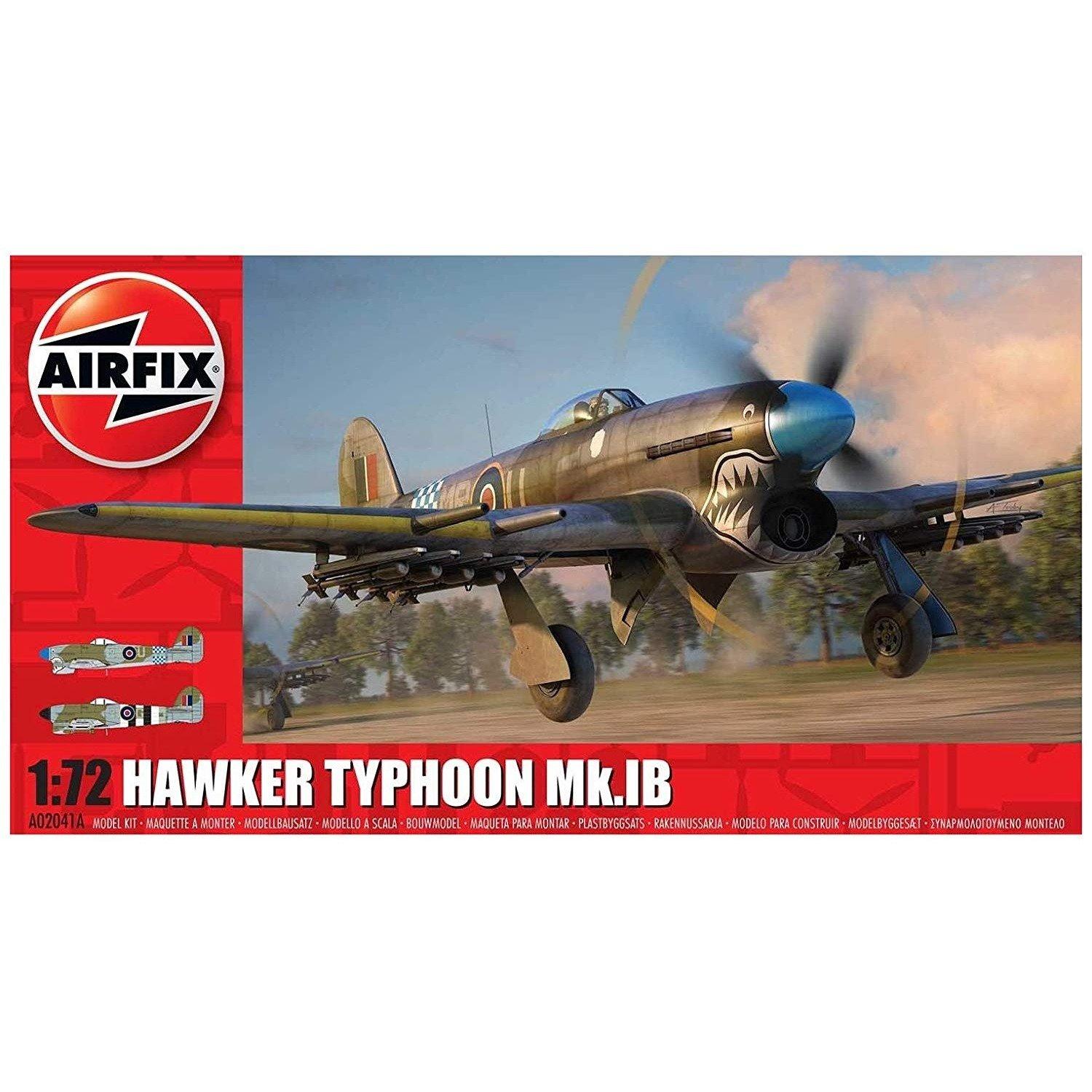 A02041A Hawker Typhoon Mk.Ib 1:72 Model Kit - Life in miniature